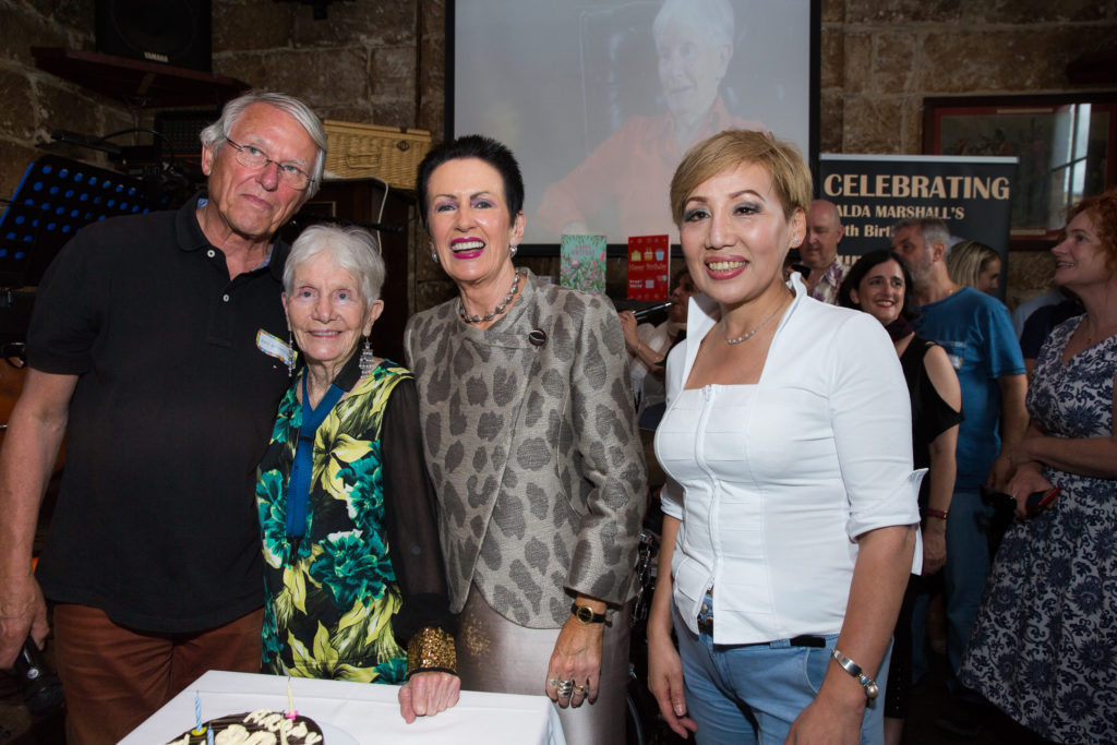 Valda's 90th birthday celebration - The Hero of Waterloo - The Rocks ...